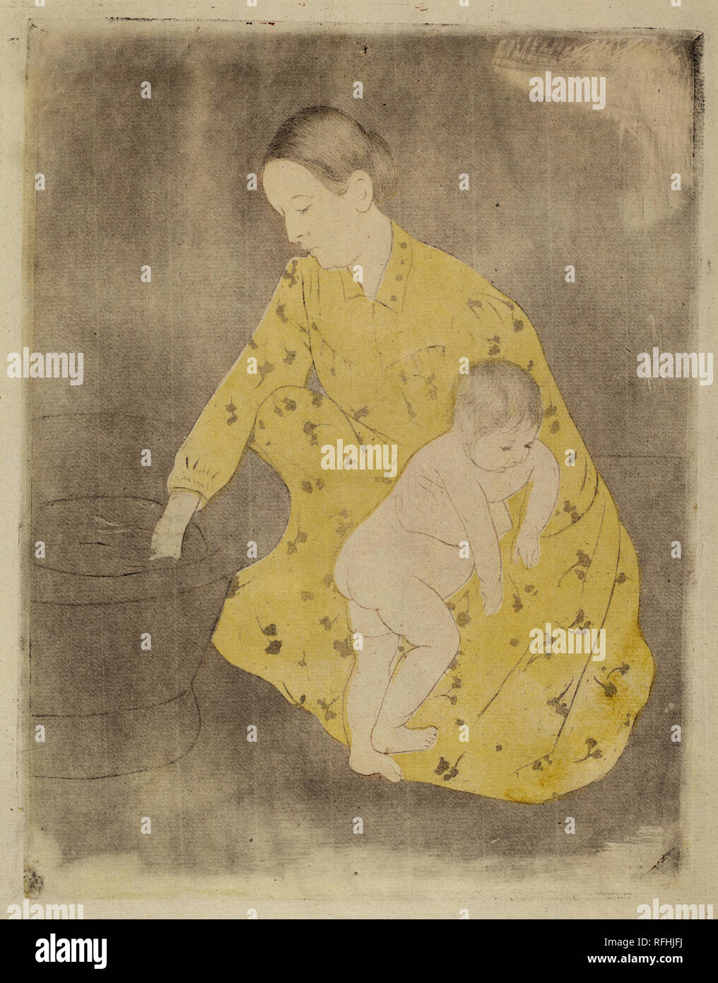 Mary cassatt bath hi-res stock photography and images - Alamy