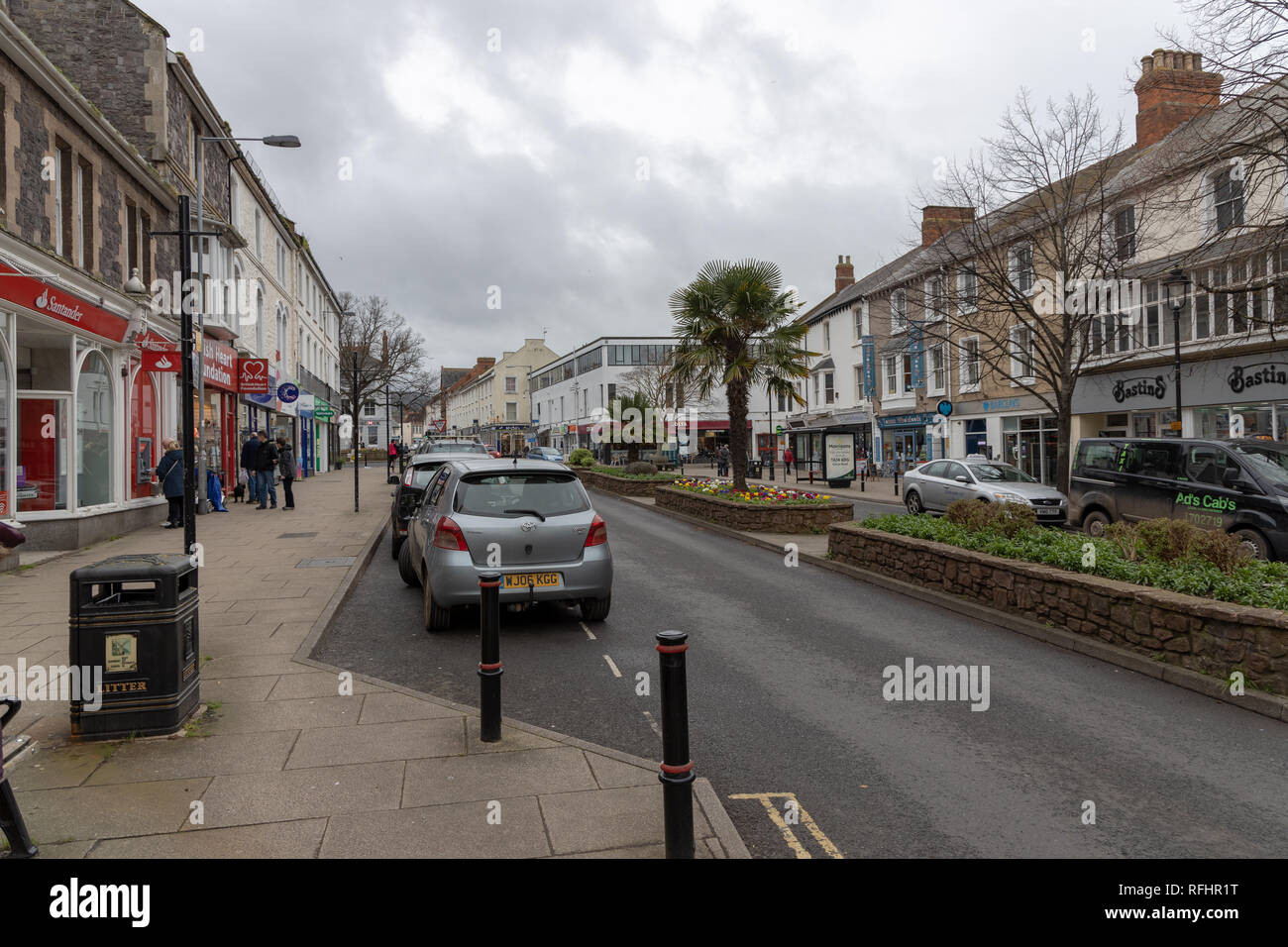 Minehead high street hi-res stock photography and images - Alamy