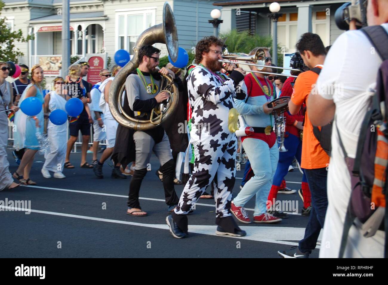 Auckland pride parade 2016 2 22 Stock Photo - Alamy