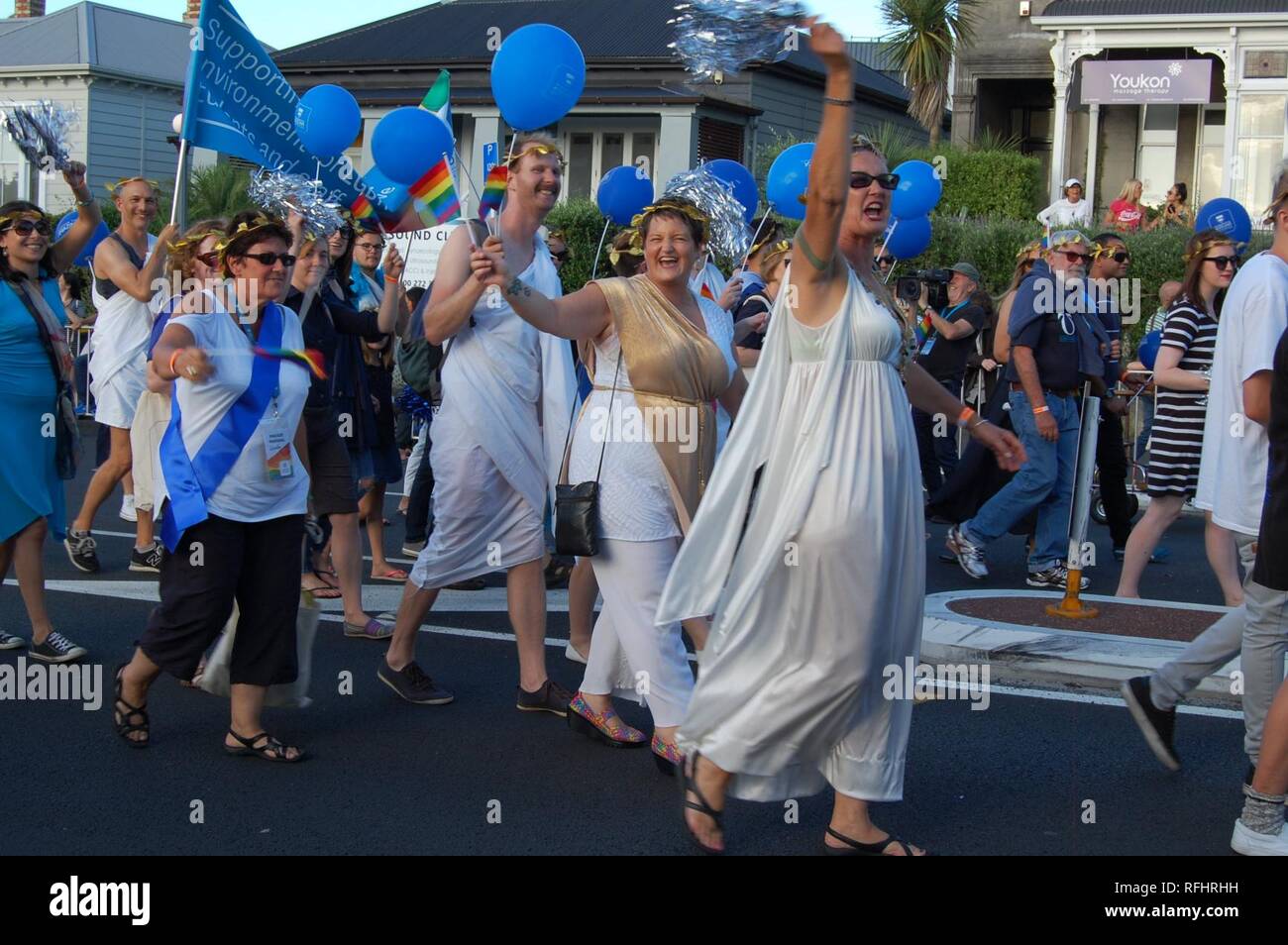Auckland pride parade 2016 2 23 Stock Photo - Alamy