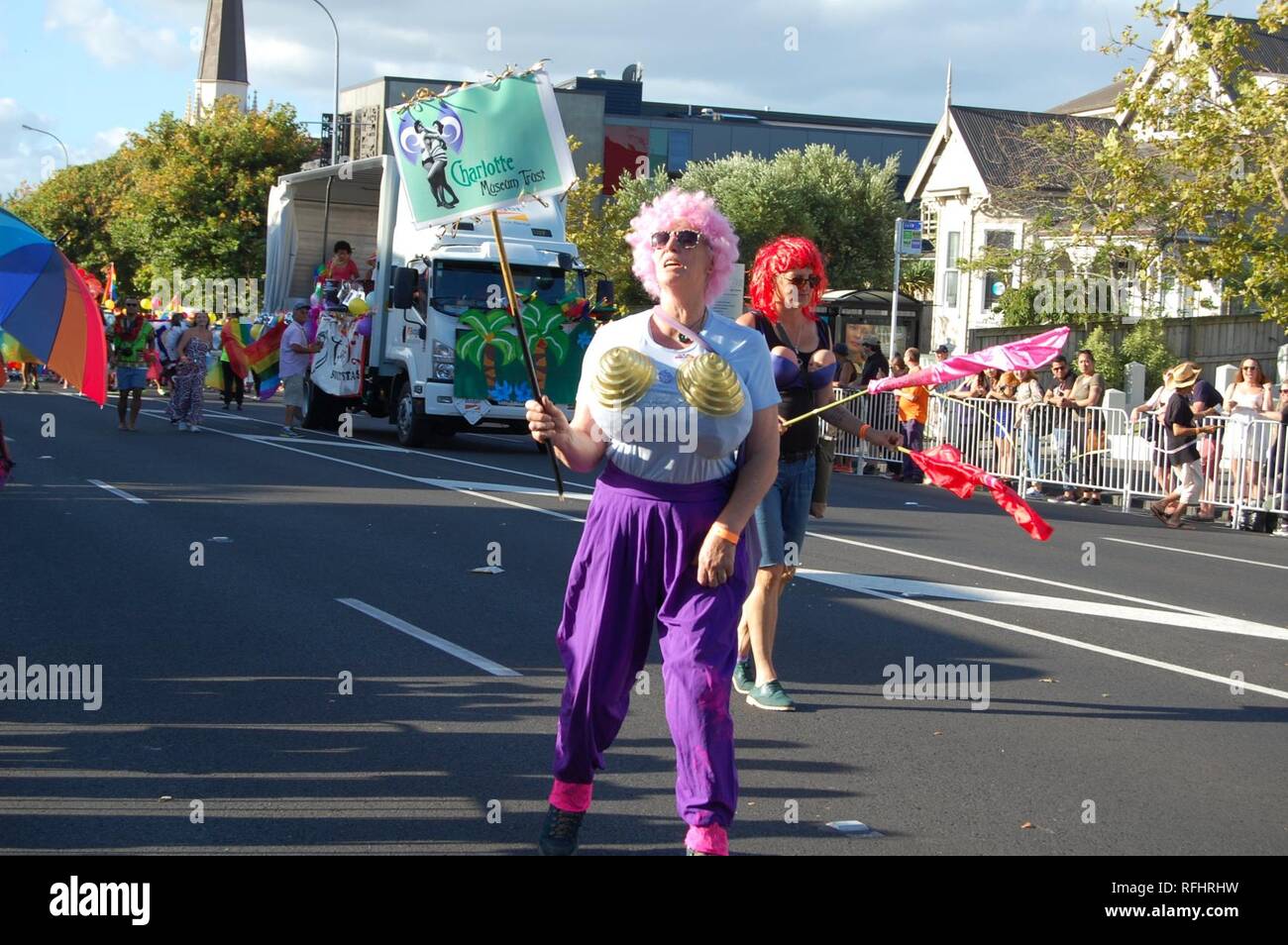 Auckland pride parade 2016 2 Stock Photo - Alamy