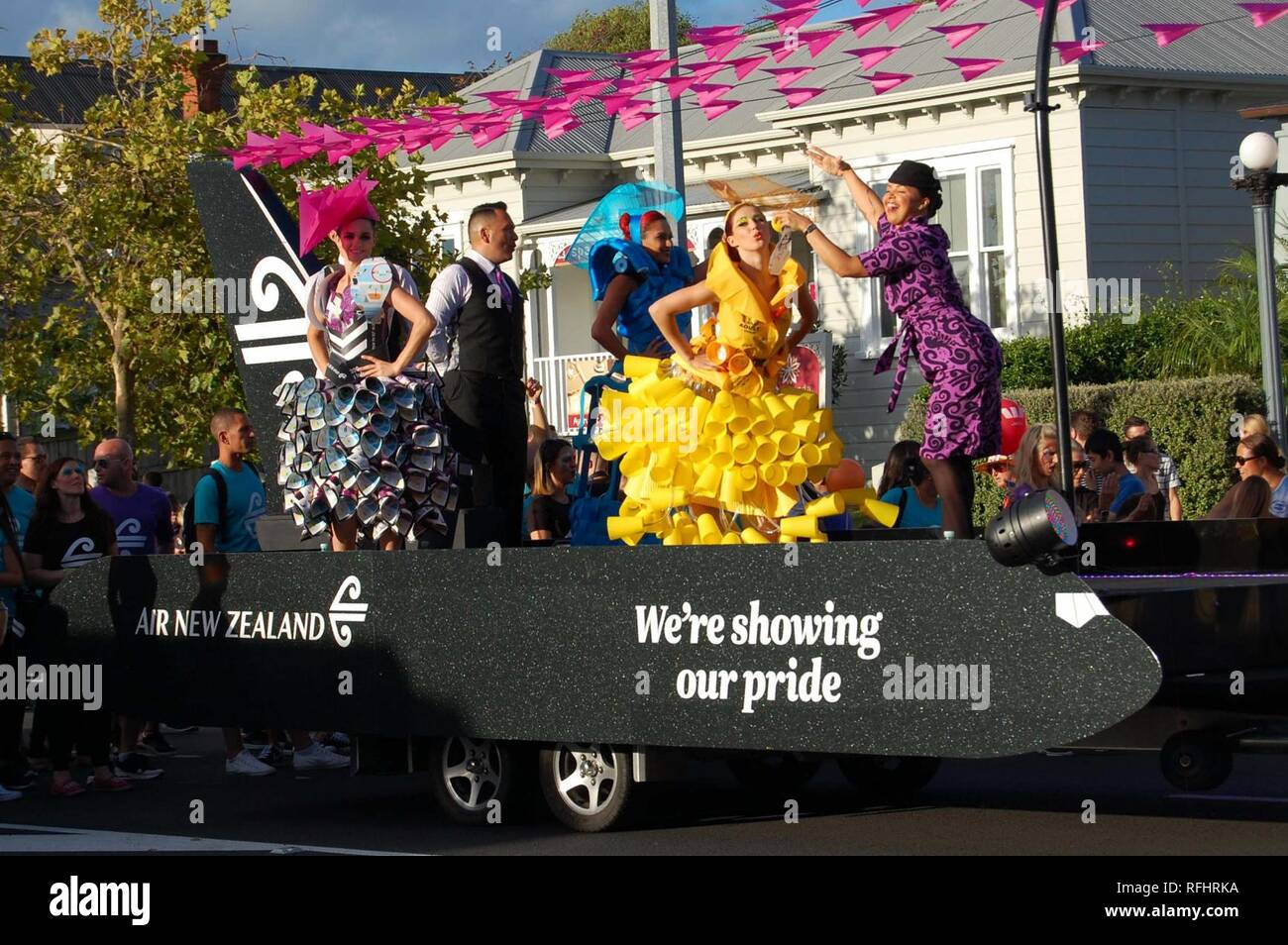 Auckland pride parade 2016 3 16 Stock Photo - Alamy