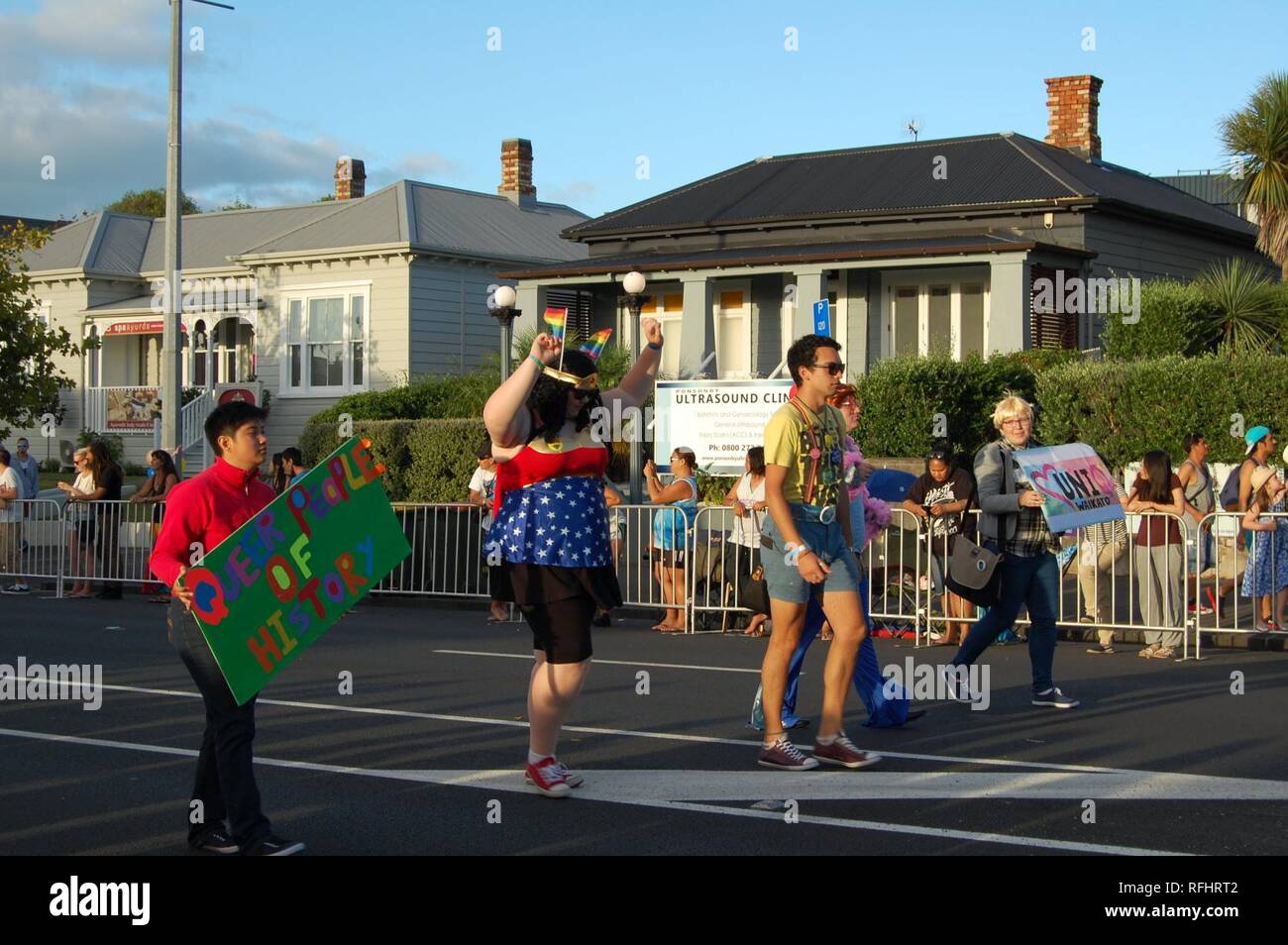 Auckland pride parade 2016 42 Stock Photo - Alamy