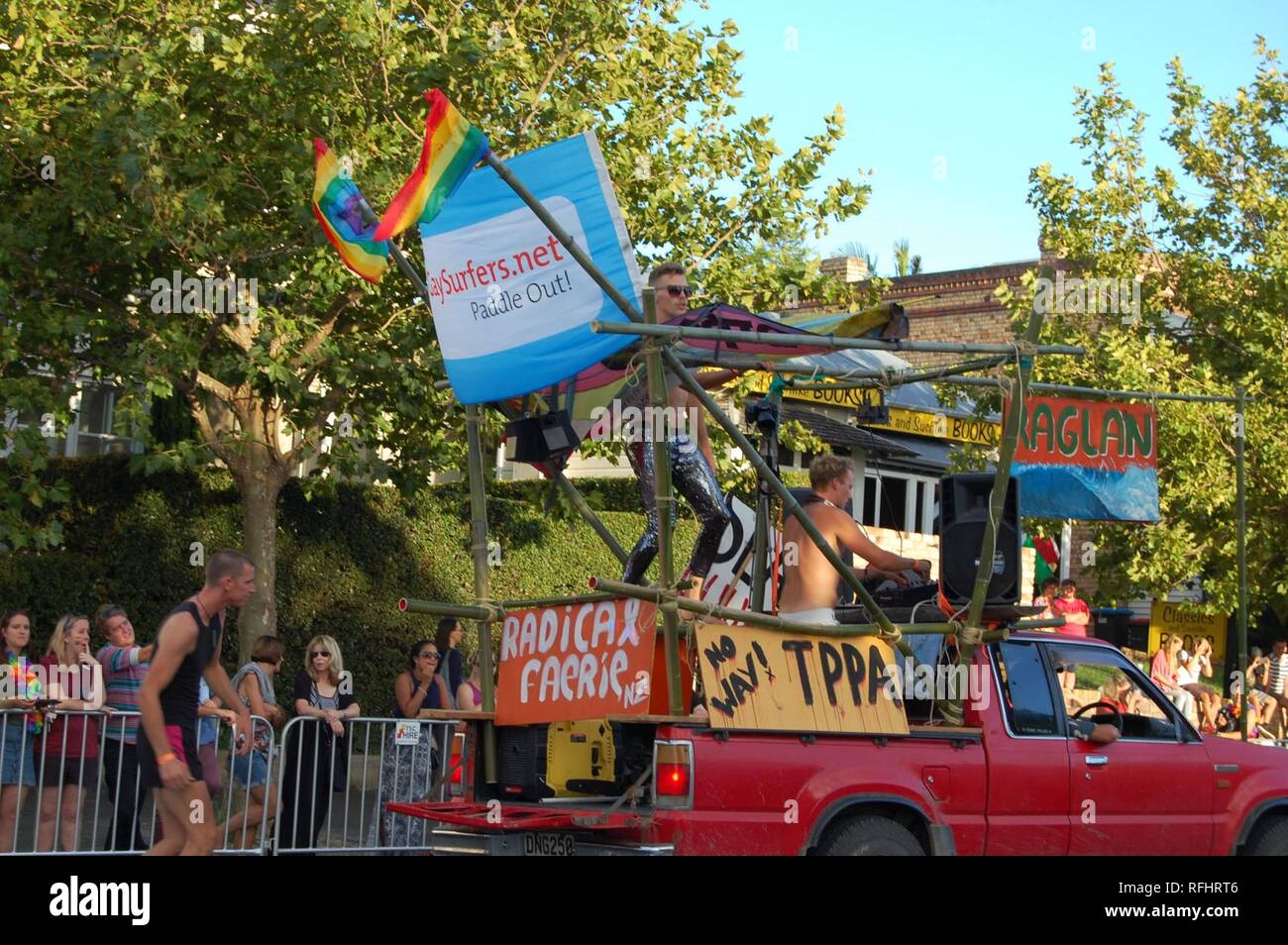 Auckland pride parade 2016 44 Stock Photo - Alamy