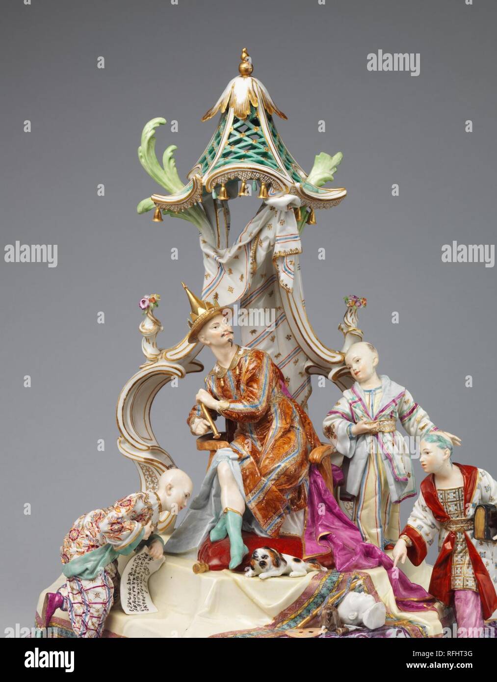 Audience of the Chinese Emperor MET DP169239 Stock Photo - Alamy