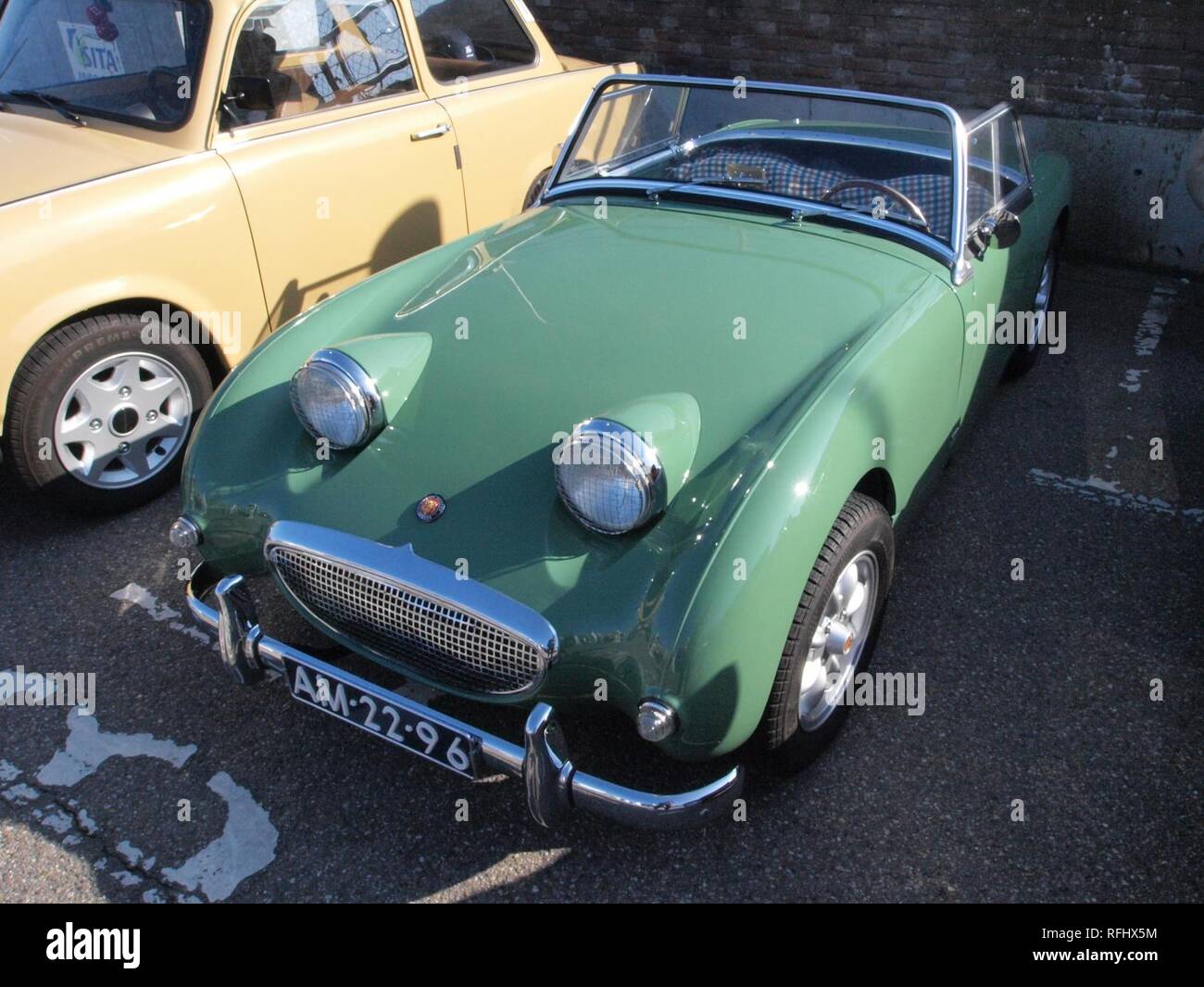 Austin Healey SPRITE Mk-1 dutch licence registration AM-22-96 pic4 ...
