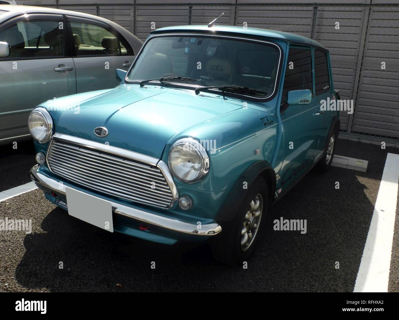 AUSTIN MINI Cooper S front Stock Photo - Alamy
