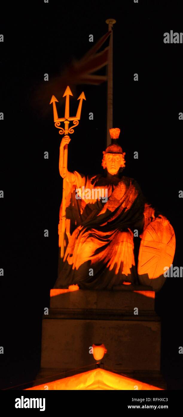 Britannia statue tate hi-res stock photography and images - Alamy