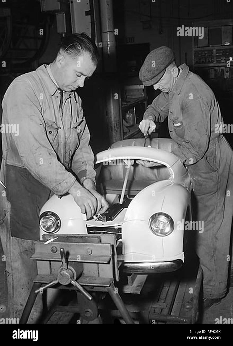 Austin Toy Cars (Factory), Pengam, Bargoed (19363299009 Stock Photo - Alamy