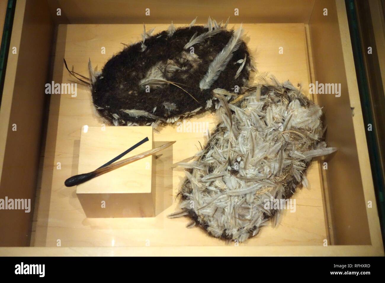 Australian indigenous shoes for Kurdaicha, Arunta area, undated, emu ...