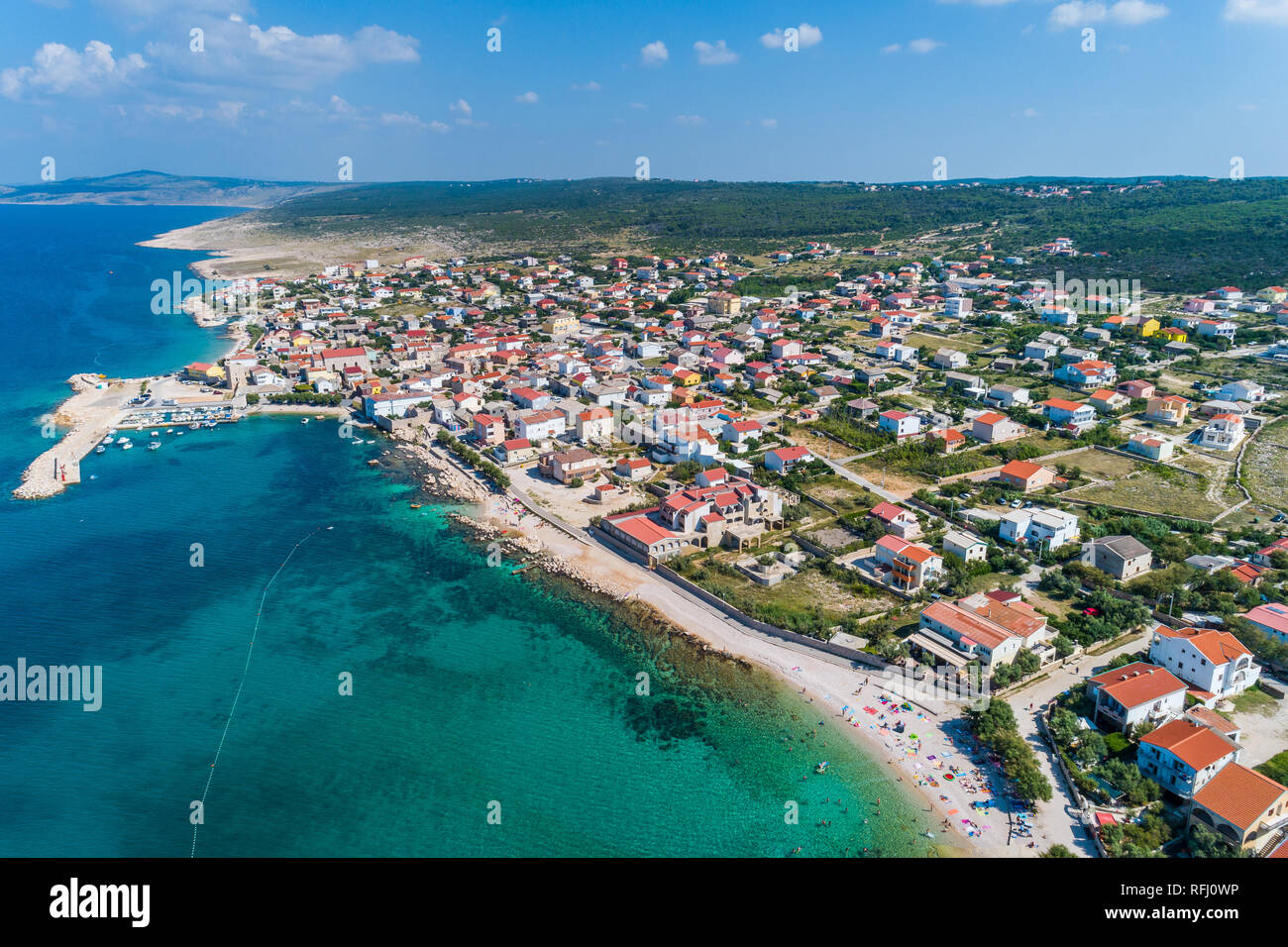 Razanac village harbour hi-res stock photography and images - Alamy