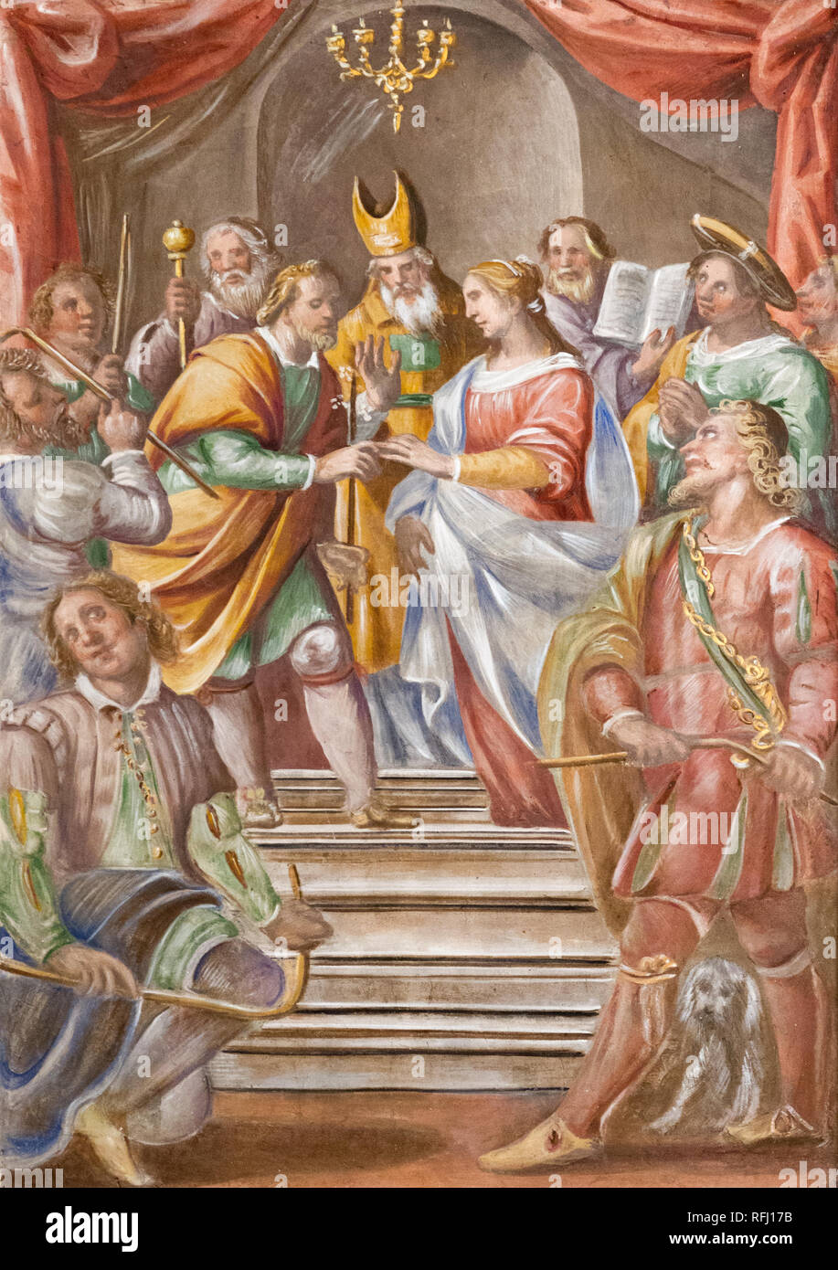 Marriage of joseph and mary hi-res stock photography and images - Alamy
