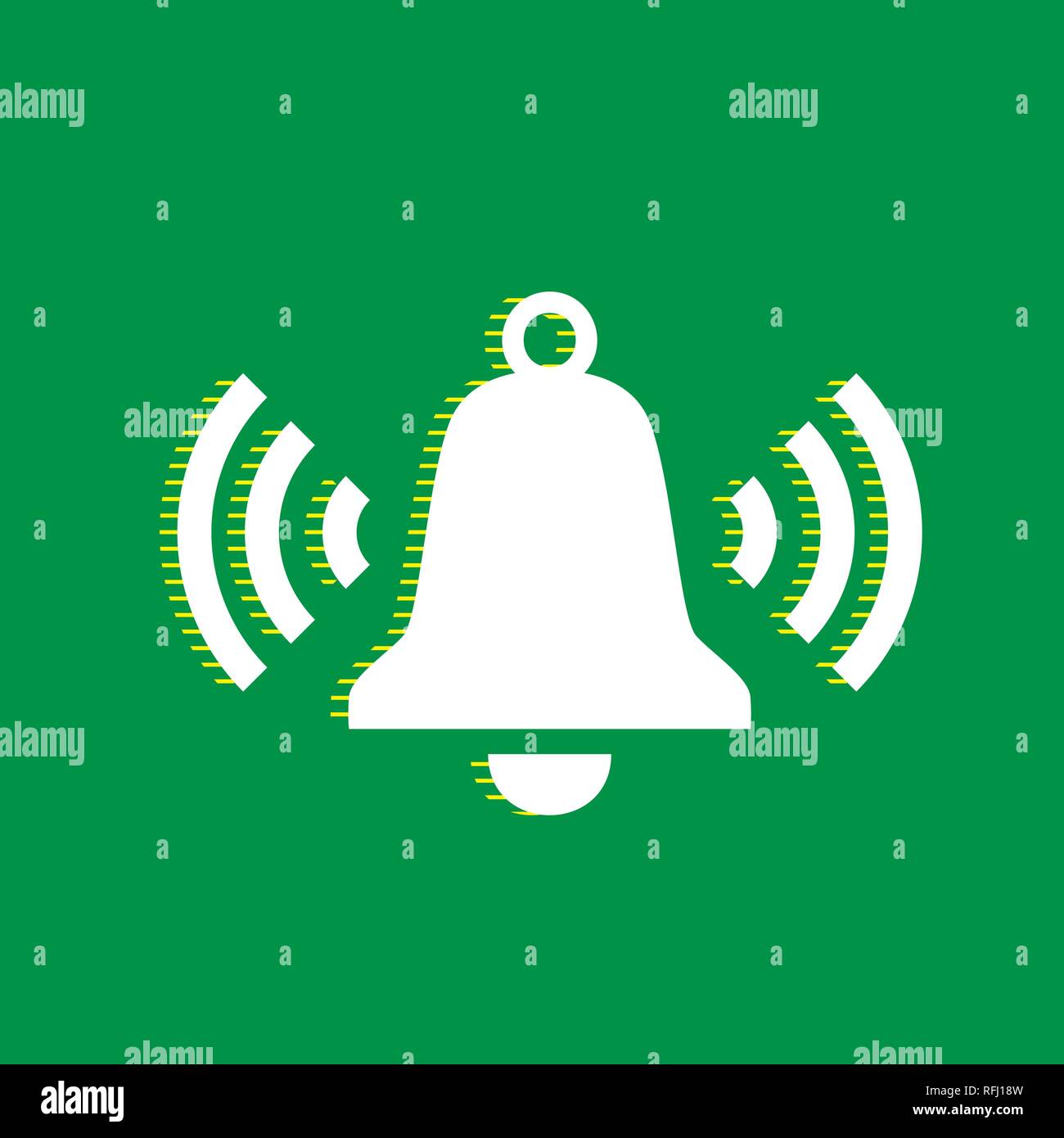 Green signal white background Stock Vector Images - Alamy