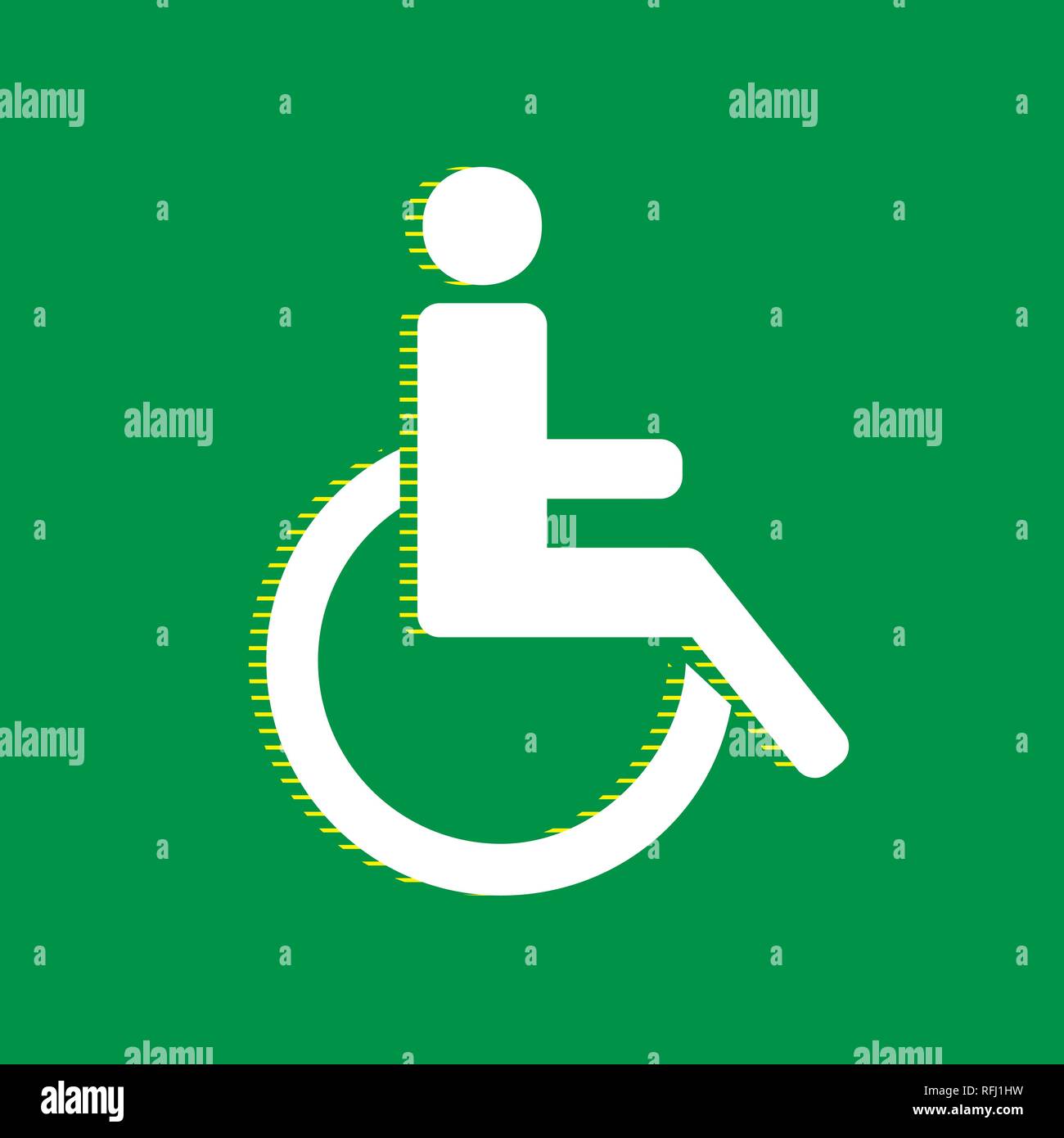 Wheelchair sport silhouette hi-res stock photography and images - Alamy