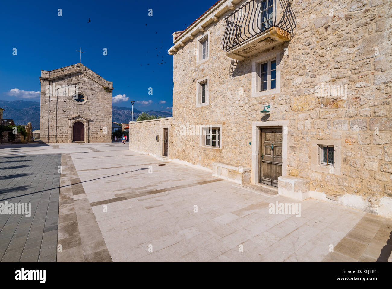 Razanac village harbour hi-res stock photography and images - Alamy