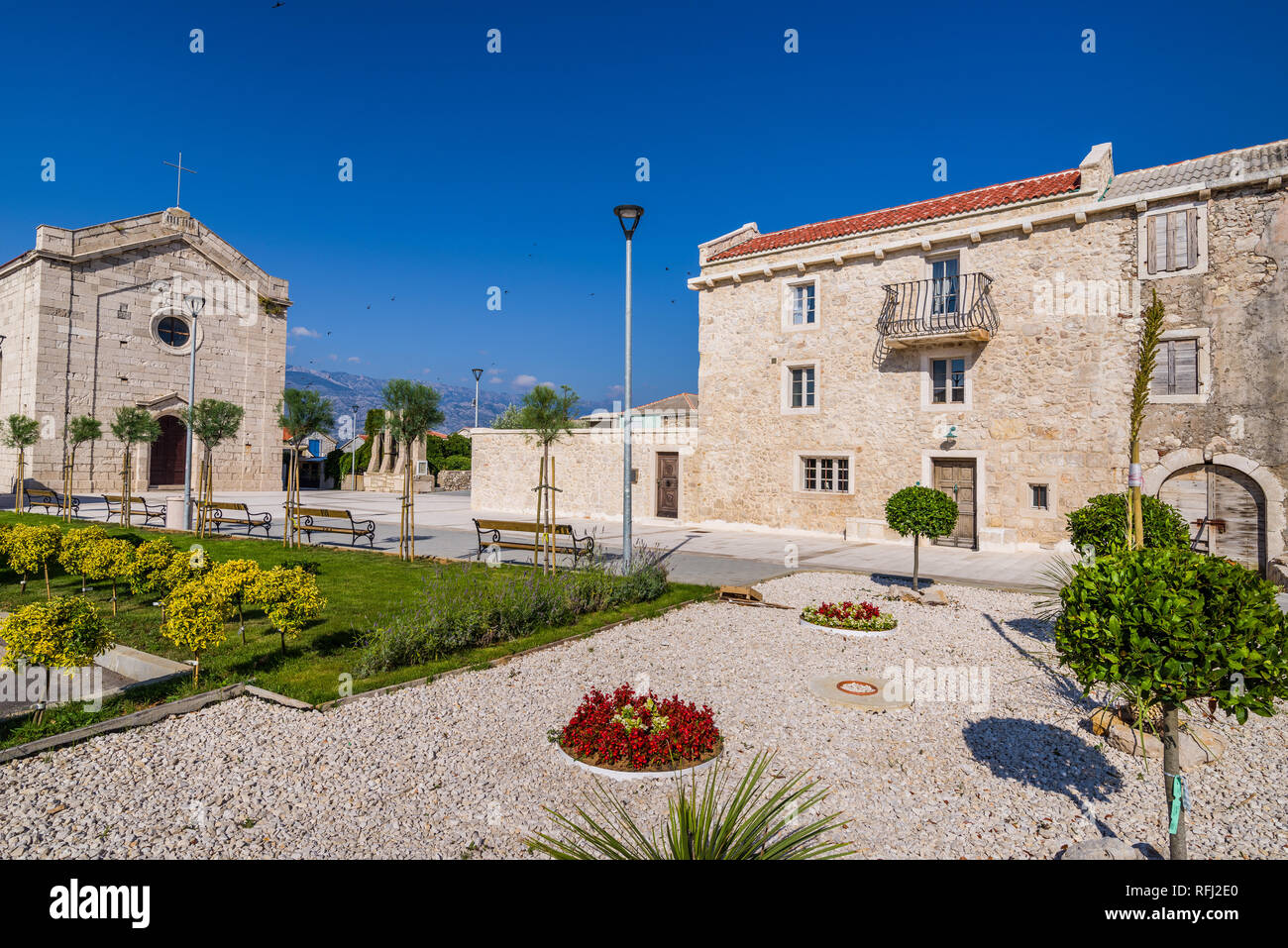 Razanac village harbour hi-res stock photography and images - Alamy