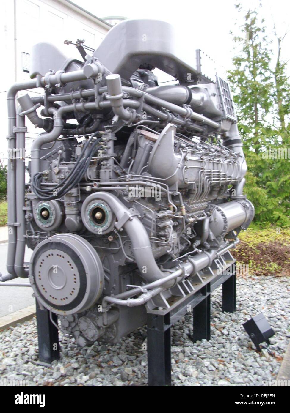AW HB engine Stock Photo - Alamy