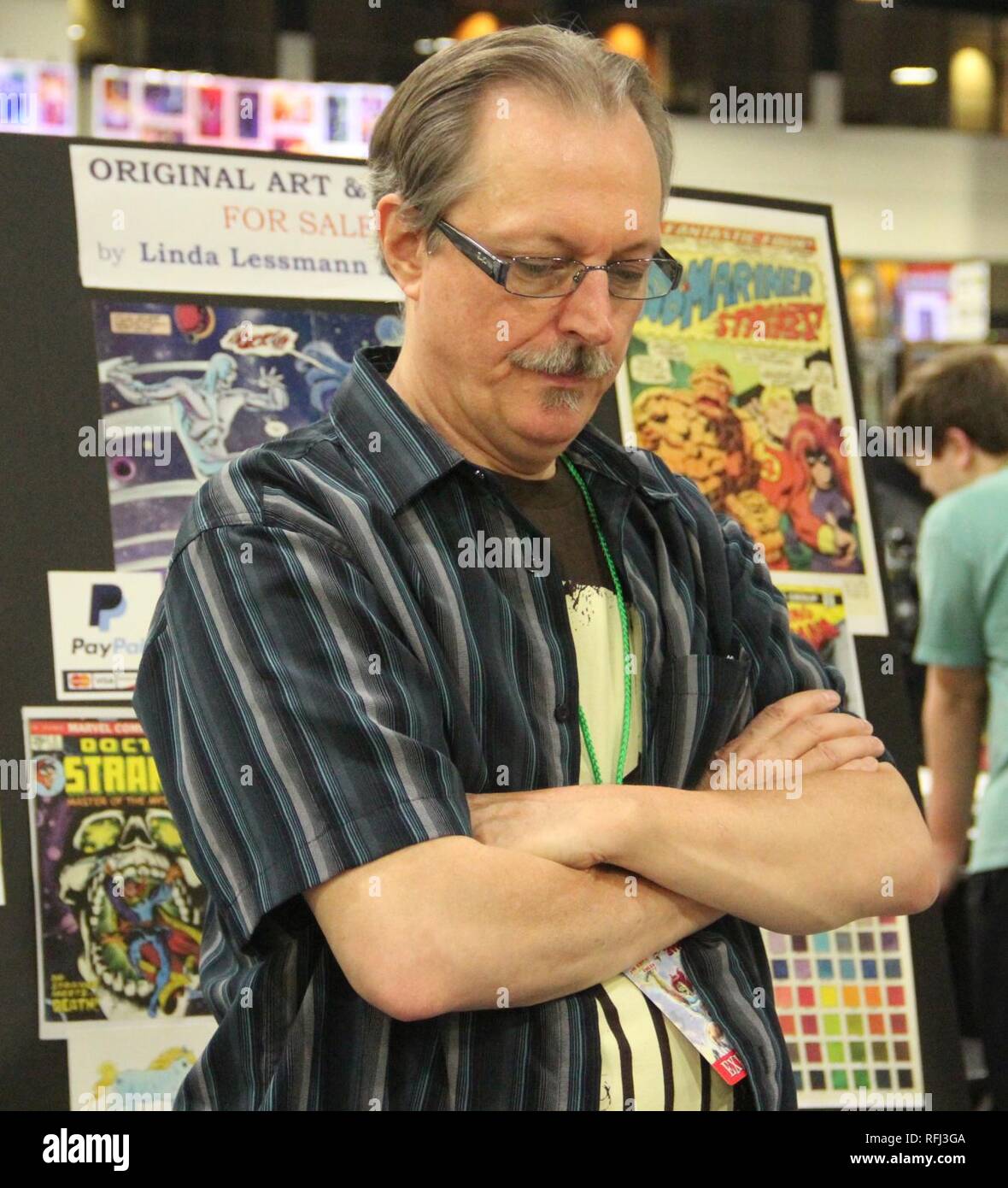 Atlanta Comic Con 2018 - Bill Reinhold Stock Photo - Alamy