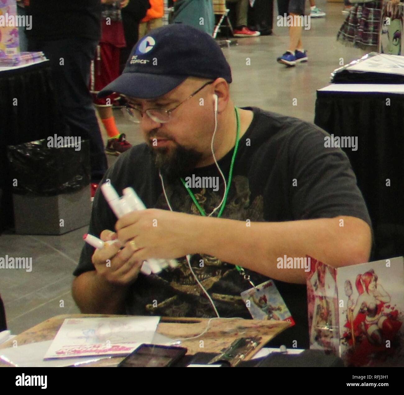 Atlanta Comic Con 2018 - Chad Hardin Stock Photo - Alamy