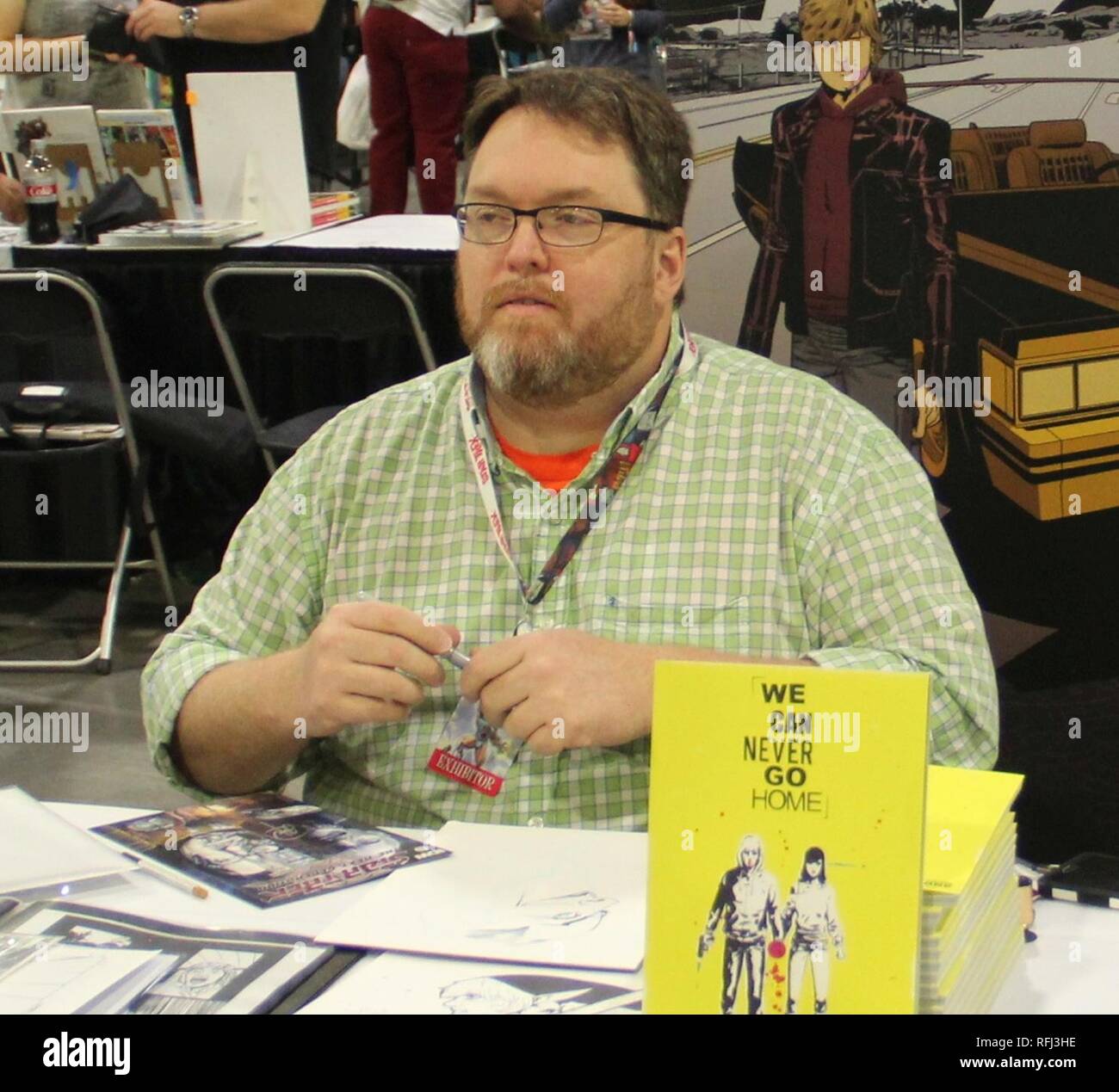 Atlanta Comic Con 2018 - Josh Hood Stock Photo - Alamy