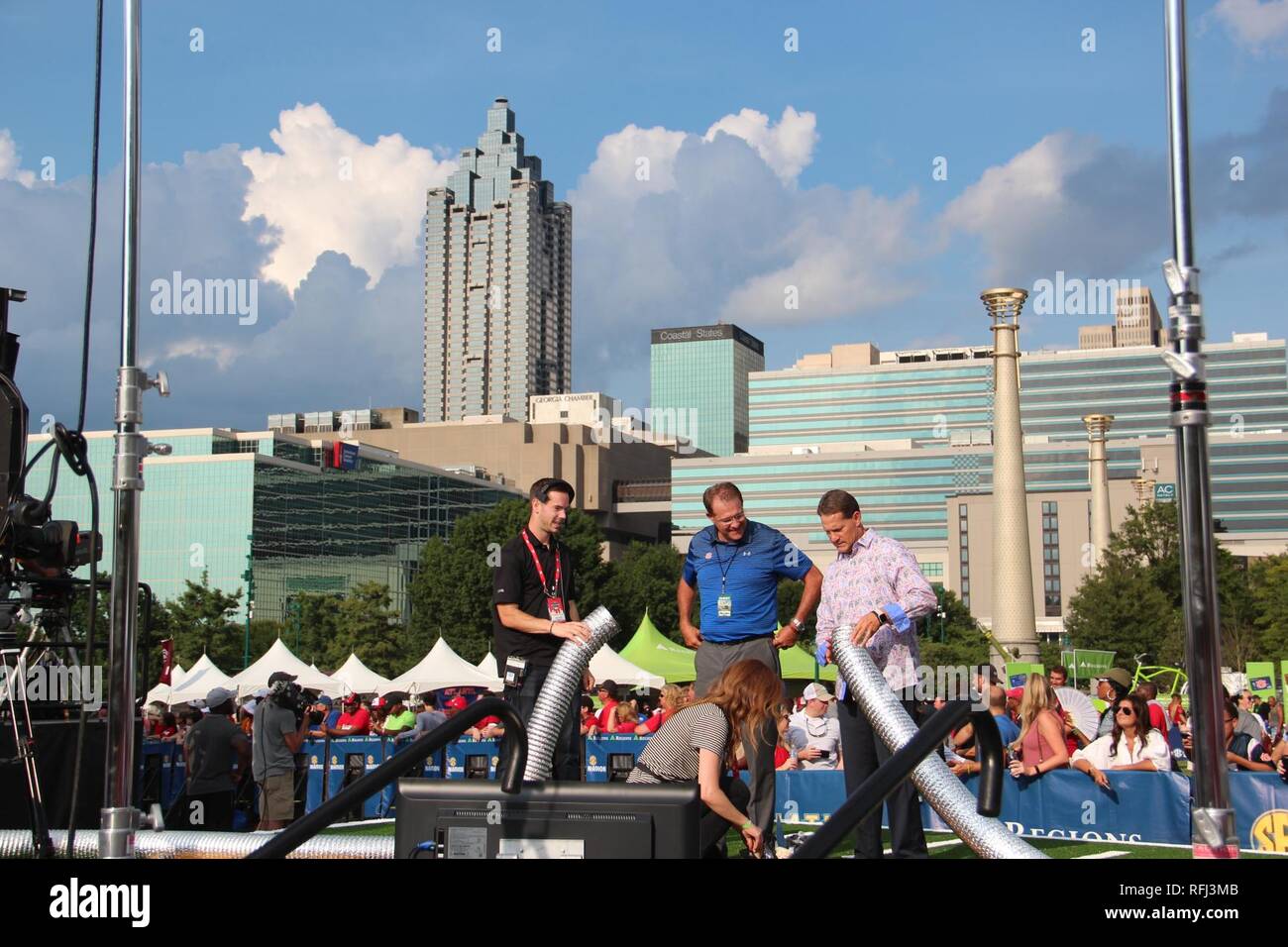 Atlanta skyline - 2018 SEC Summerfest Stock Photo - Alamy