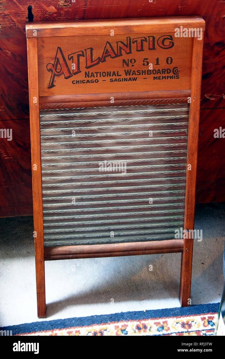 Atlantic No510 National Washboard, Chicago - Saginaw - Memphis Stock ...
