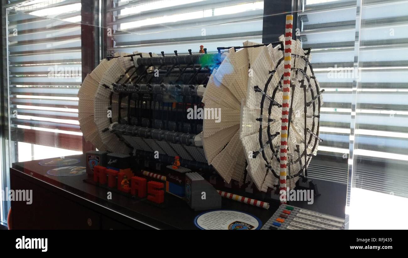 ATLAS experiment Lego model Stock Photo - Alamy