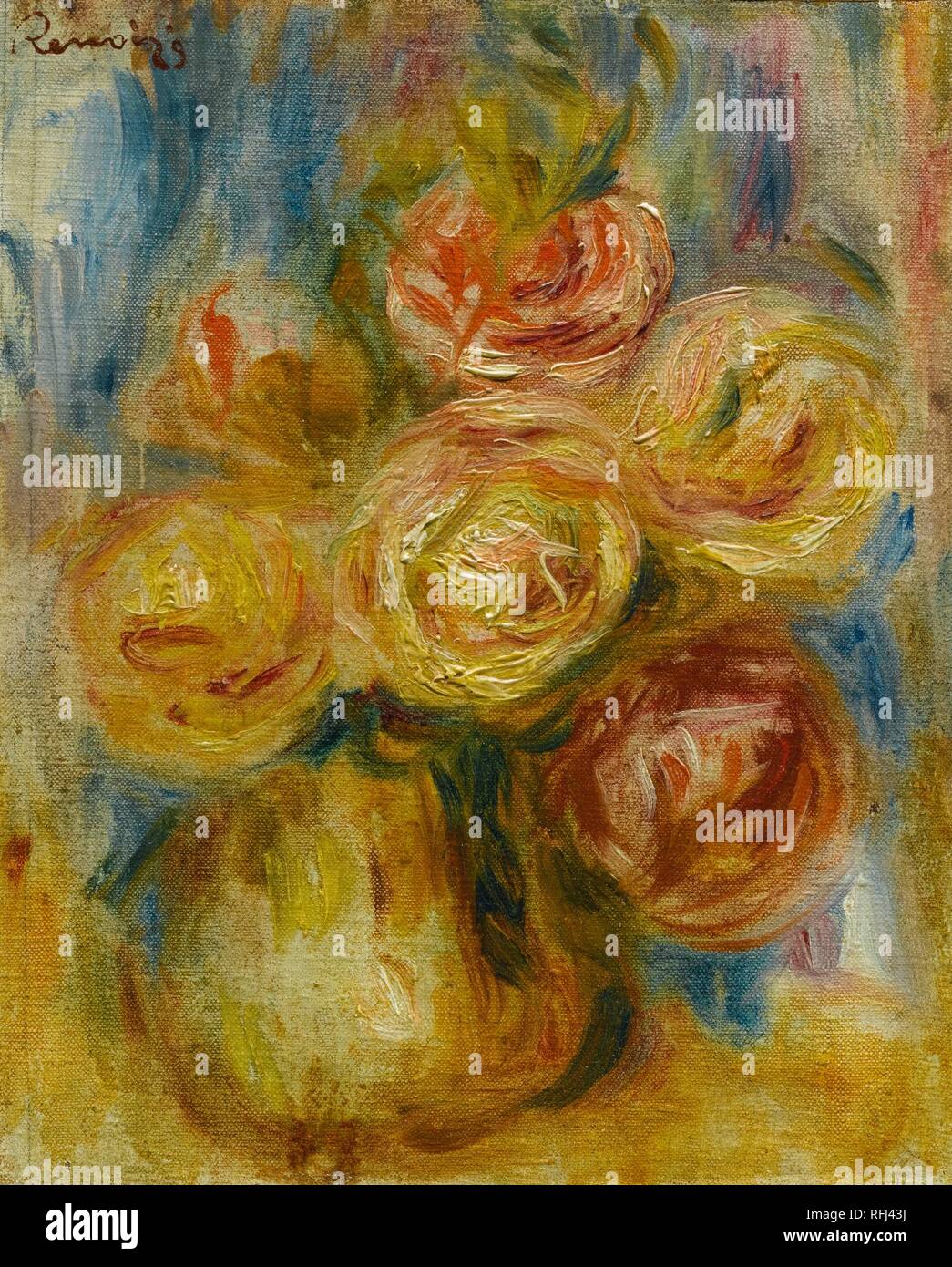 Bouquet of roses renoir hi-res stock photography and images - Alamy