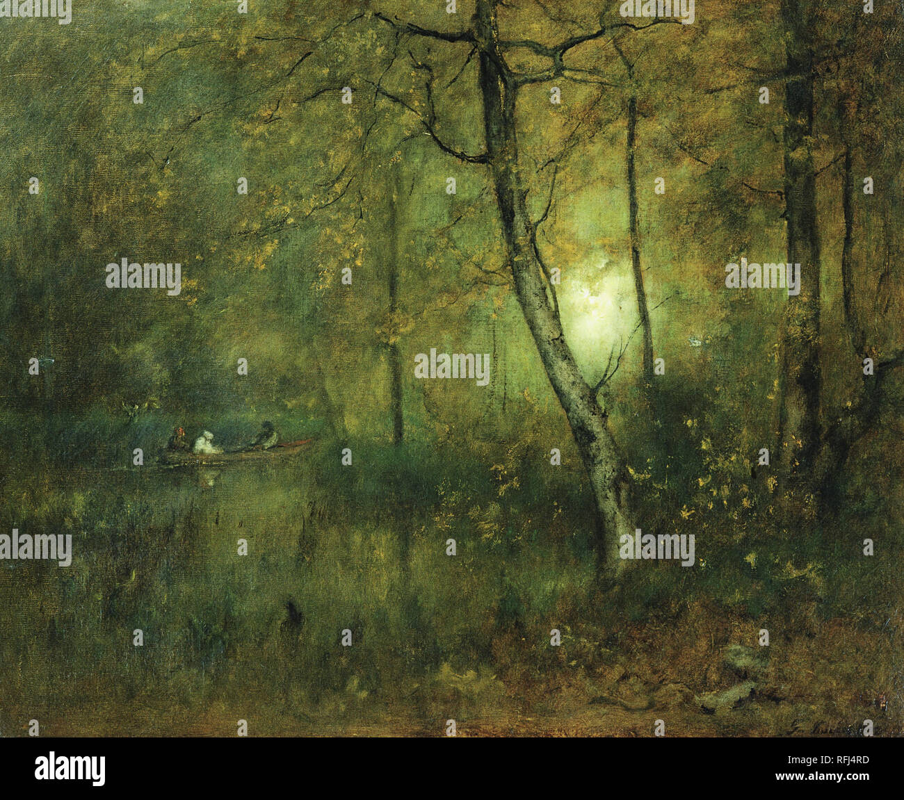 George inness sr hi-res stock photography and images - Alamy