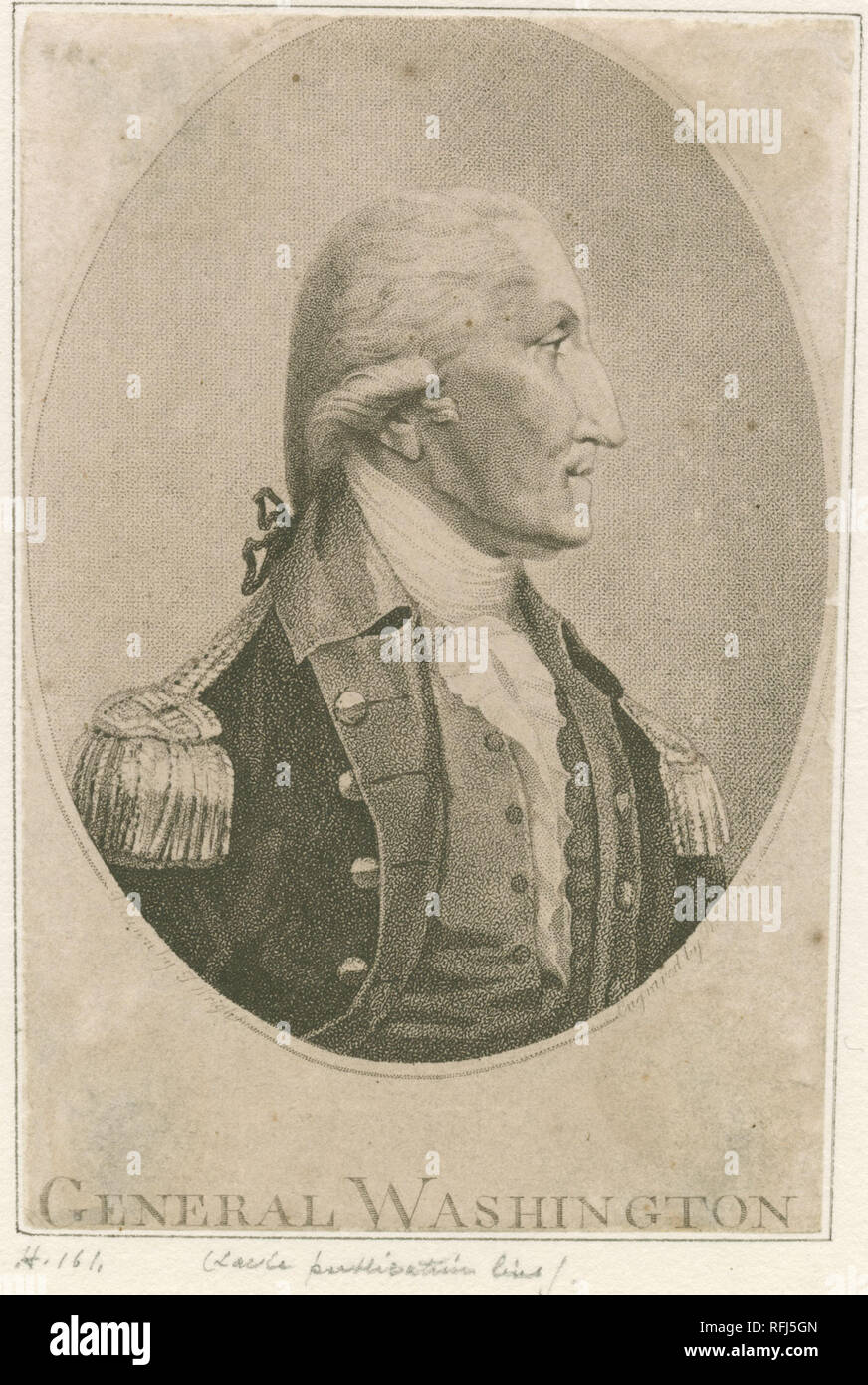 George washington as a young man hi-res stock photography and images ...