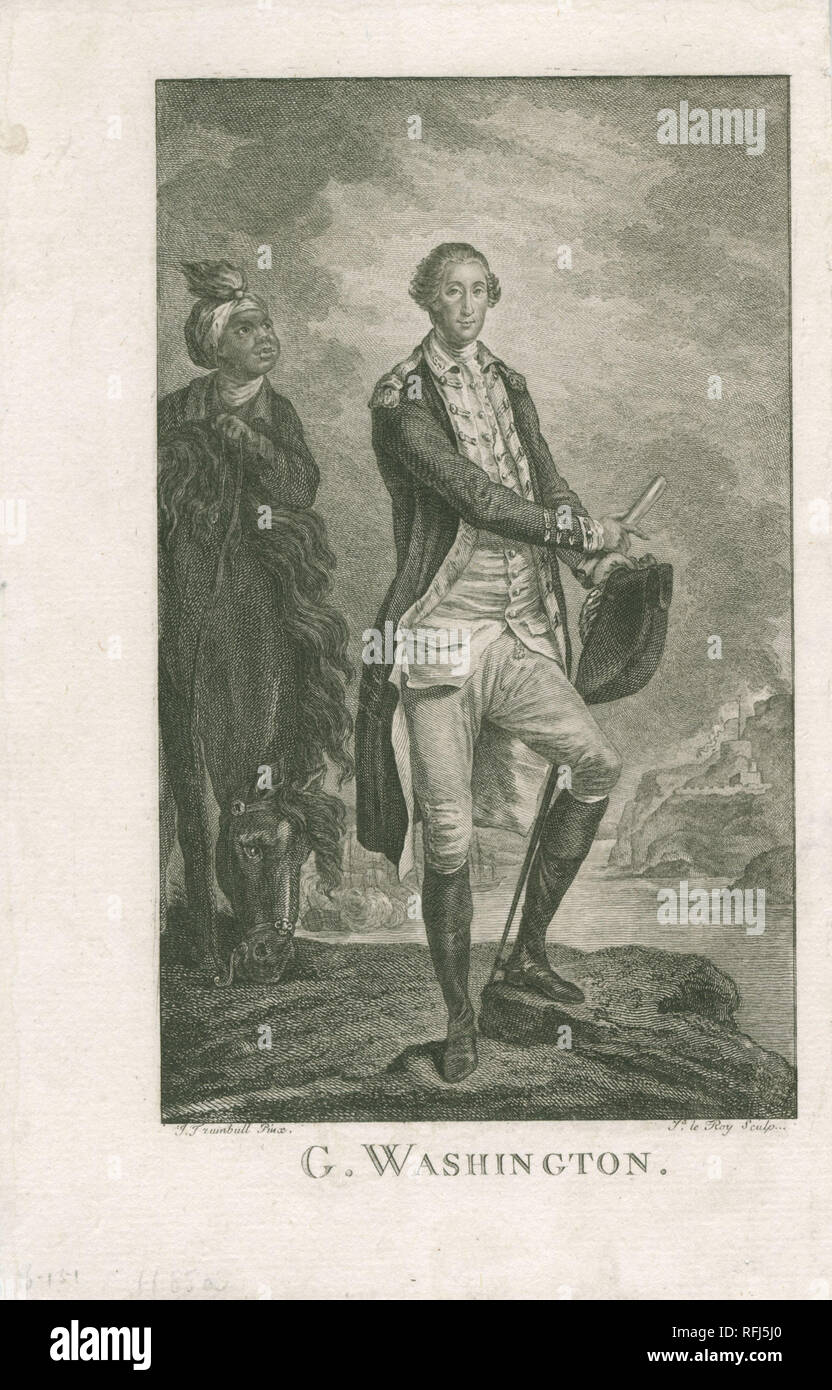 George washington standing portrait hi-res stock photography and images ...