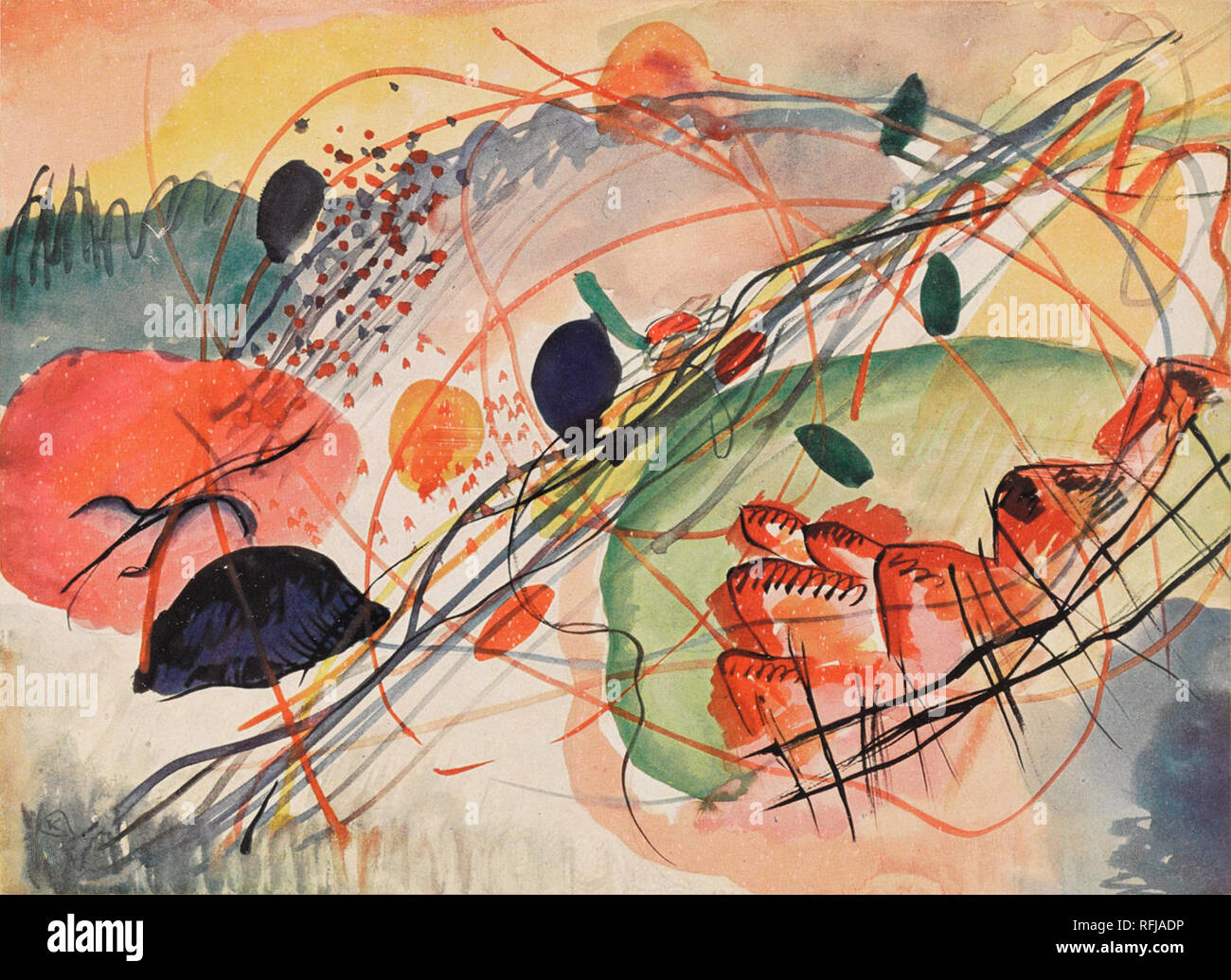 1911 wassily kandinsky hi-res stock photography and images - Alamy
