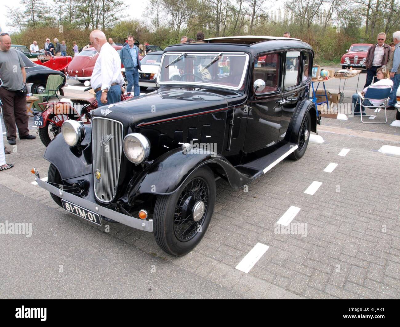 Austin Ascot 12slash4 (1935), Dutch licence registration 81-TM-01 pic5 ...