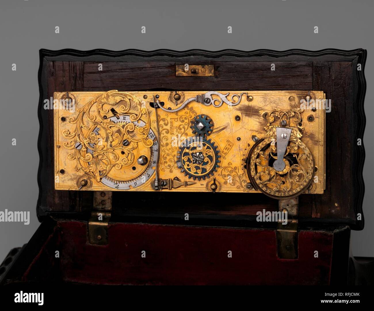 Automaton clock in the form of Urania, Muse of Astronomy MET DP351756 ...