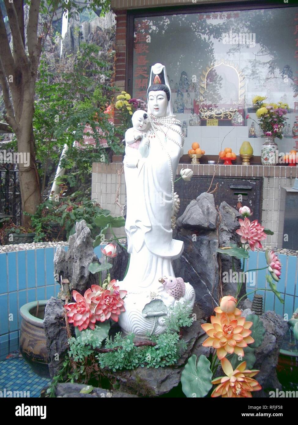 Avalokitesvara of Koon Ngam Ching Yuen Stock Photo - Alamy