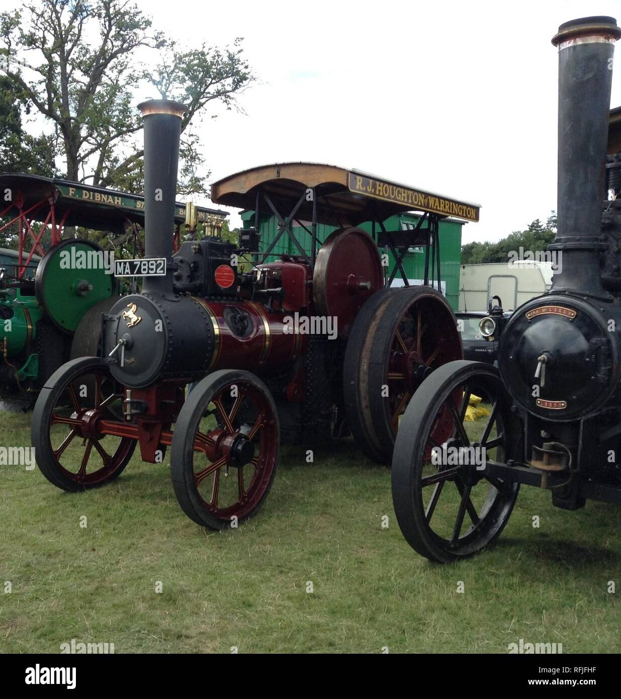 Aveling & Porter traction engine (15287468728 Stock Photo - Alamy