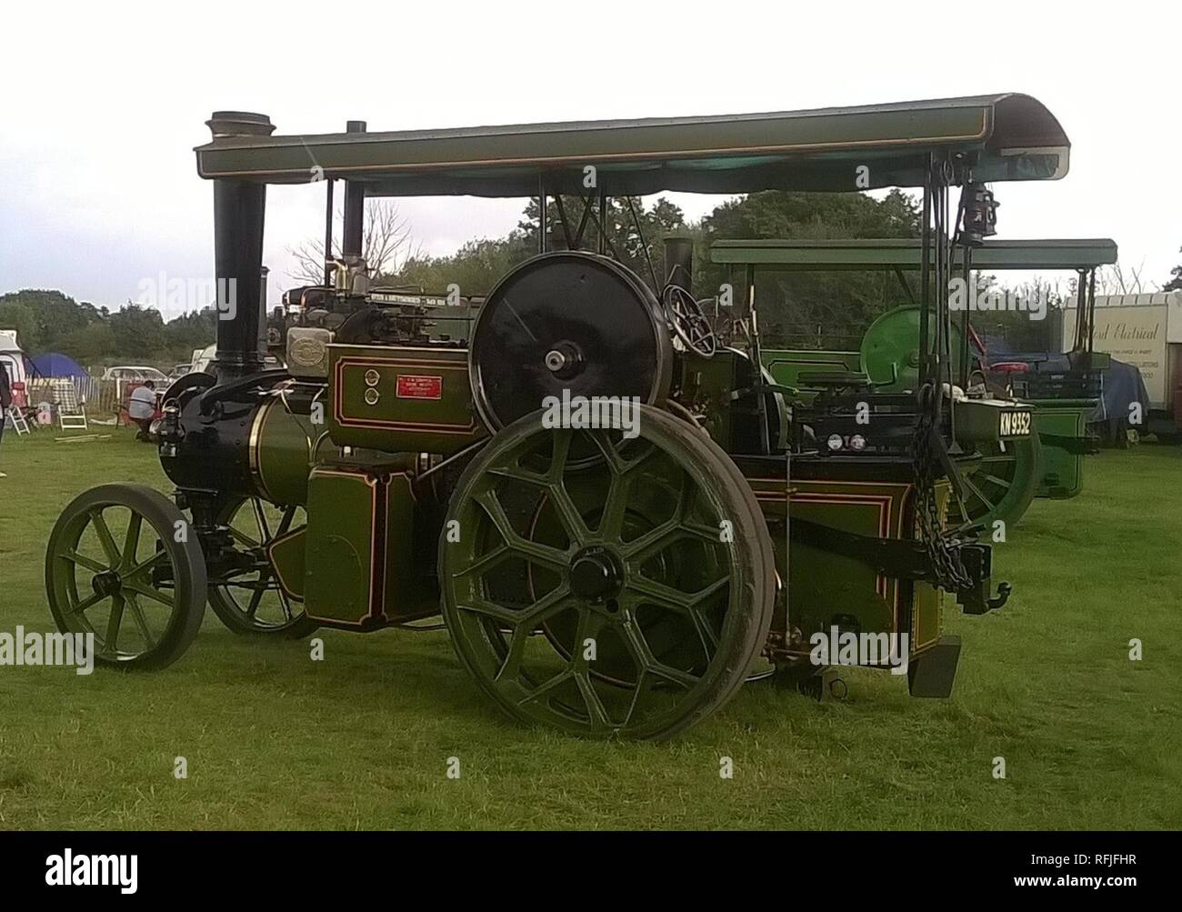 Aveling & Porter traction engine (15446545445 Stock Photo - Alamy