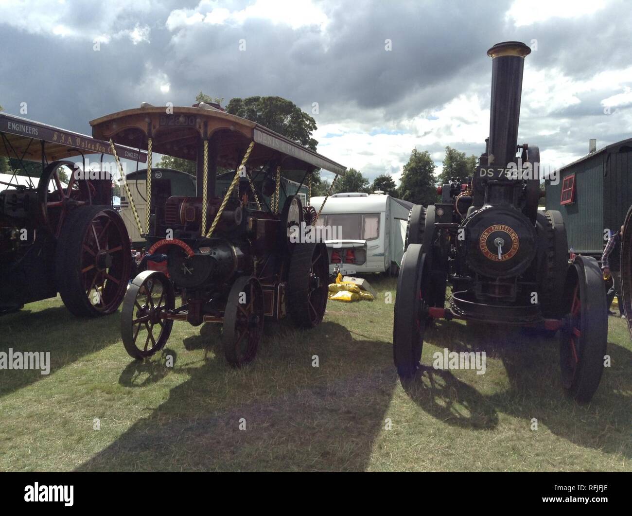 Aveling & Porter traction engine 'Julie'; Clayton & Shuttleworth ...