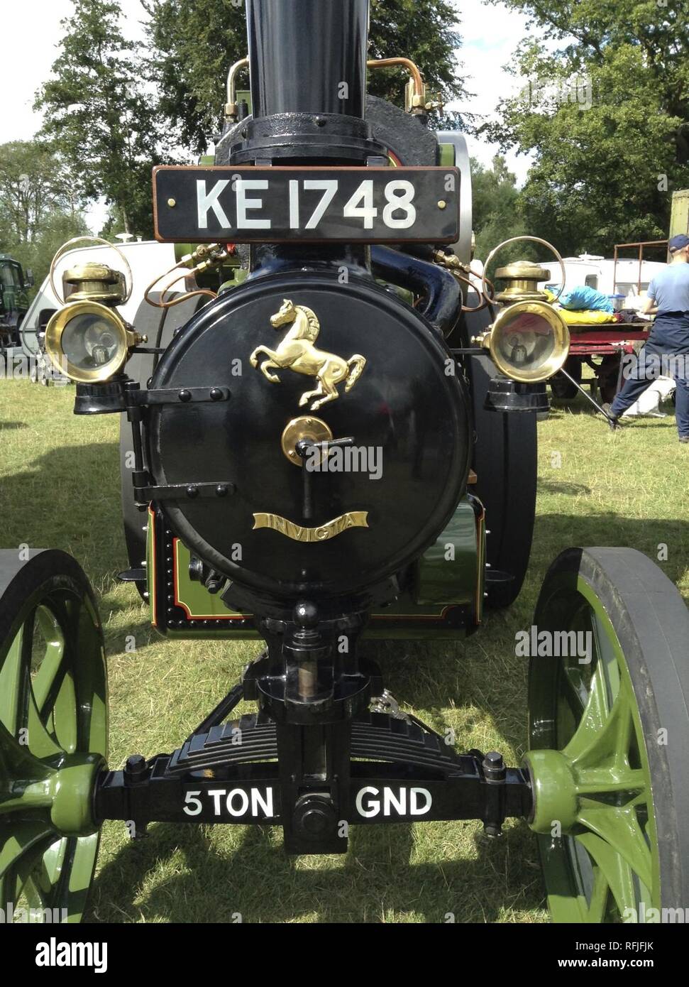 Aveling & Porter traction engine 'Nippy' (15287450488 Stock Photo - Alamy