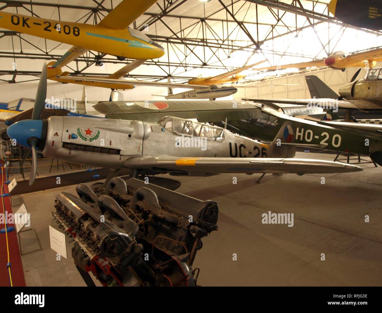 Avia CS-199 (UC-26) (Czech version of Messerschmitt Bf 109G-12 pic2 ...