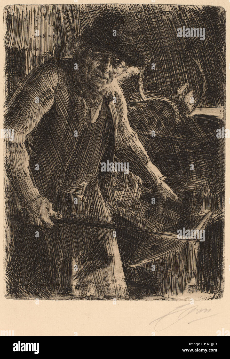 The Master-Smith. Dated: 1907. Medium: etching. Museum: National ...