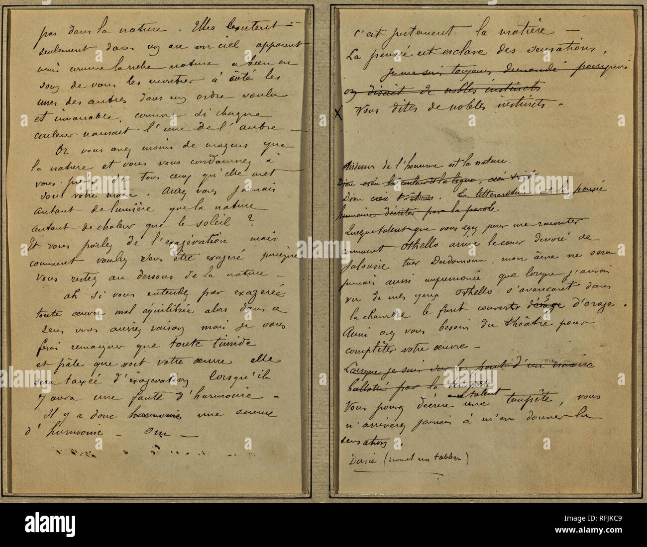 Manuscript Pages [verso]. Dated: 1884-1888. Dimensions: overall: 16.9 x ...