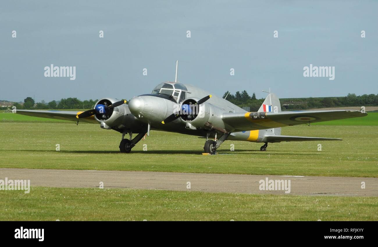 Avro Anson (18149582856 Stock Photo - Alamy