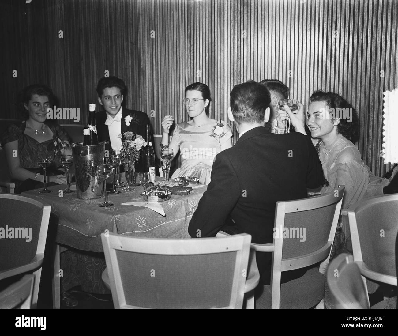 AVSV balavond, Bestanddeelnr 905-4074 Stock Photo - Alamy