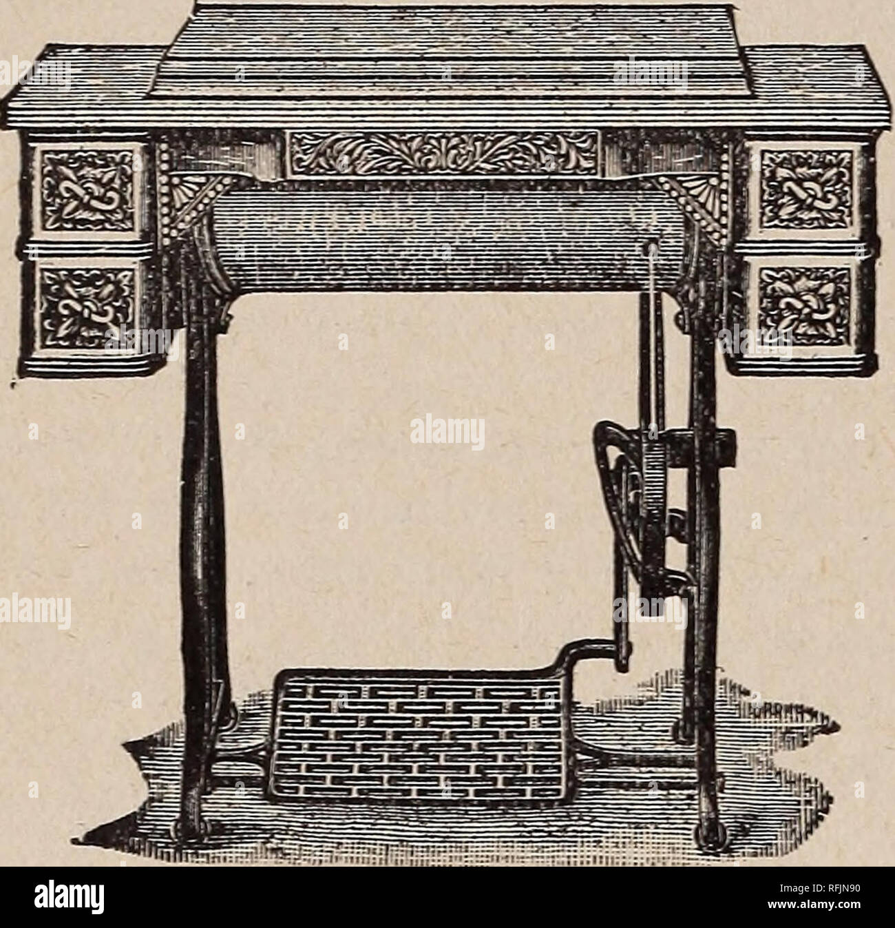 1900 sewing machine hi-res stock photography and images - Alamy