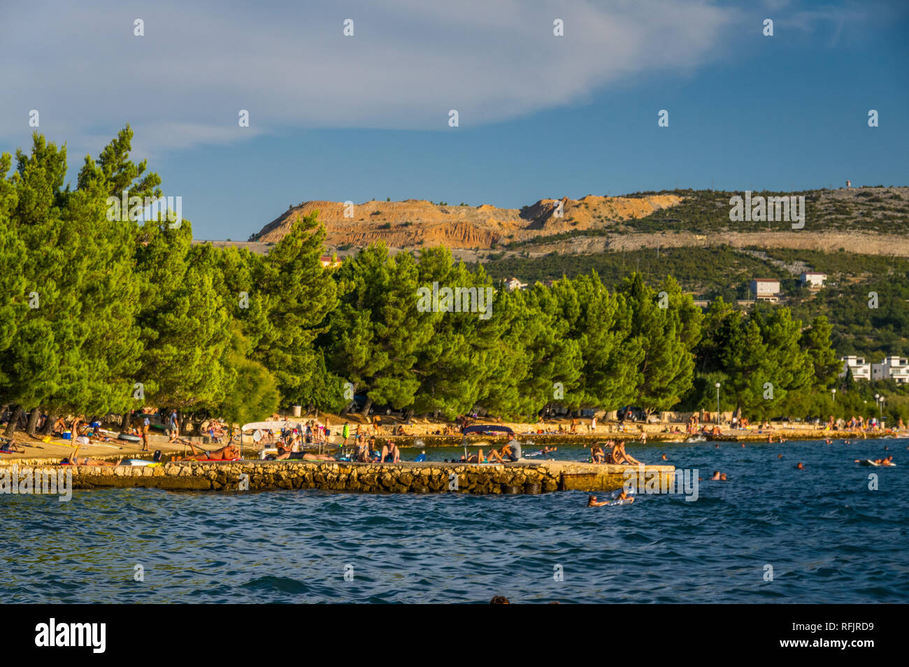 Rovanjska, under the mountain Velebit Stock Photo - Alamy