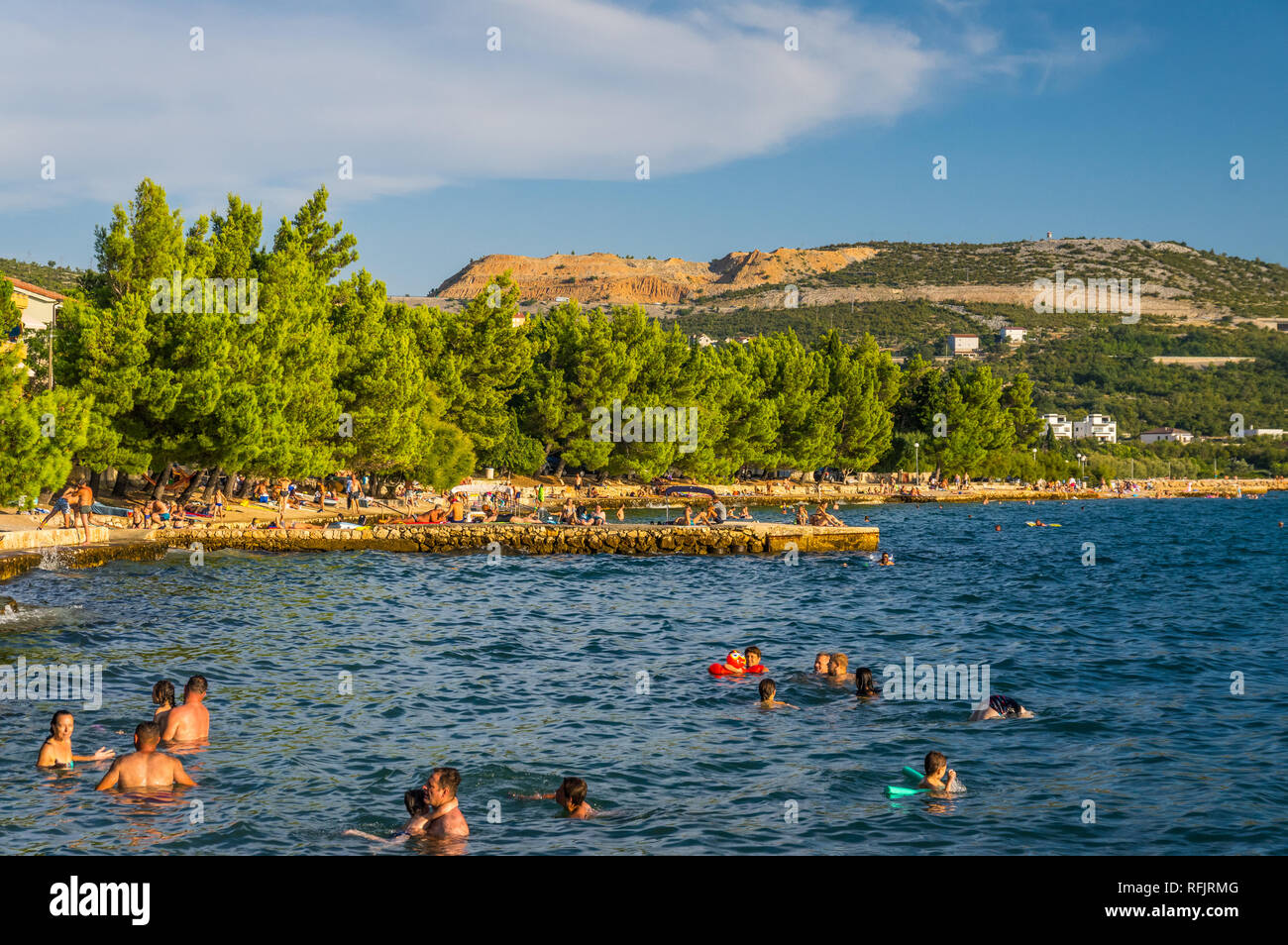 Rovanjska, under the mountain Velebit Stock Photo - Alamy