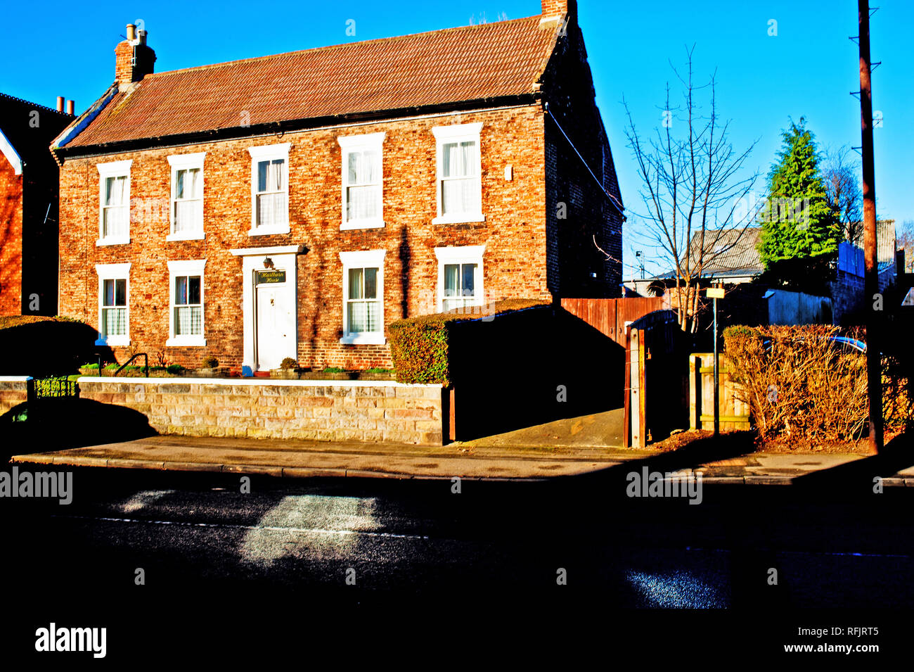 Hartburn village hi-res stock photography and images - Alamy