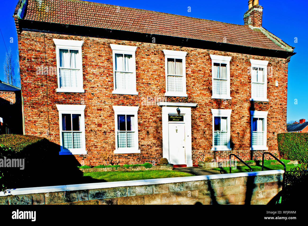 Hartburn village hi-res stock photography and images - Alamy
