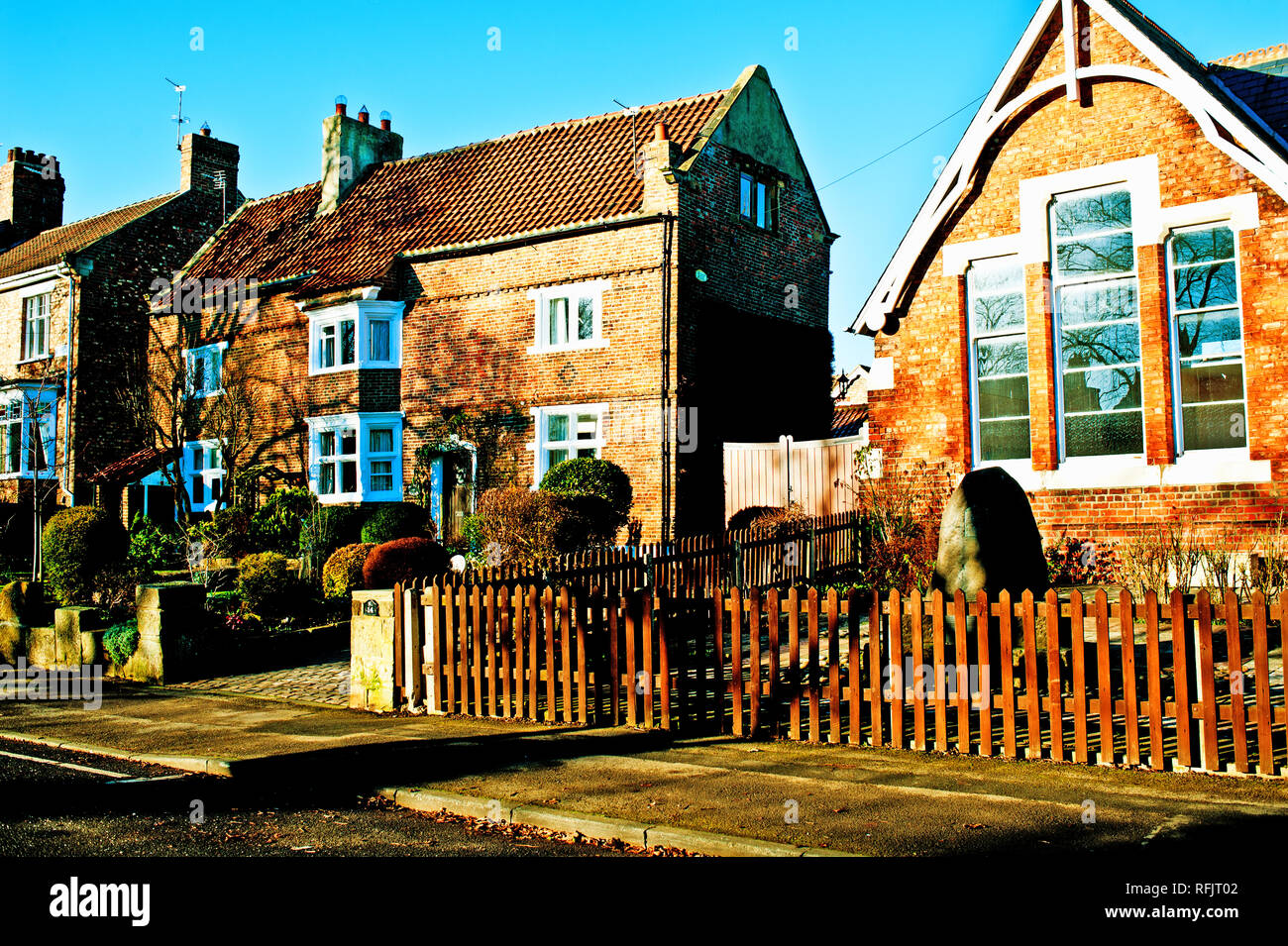 Manor House and All Saints Church, Hartburn Village, Hartburn, stockton ...